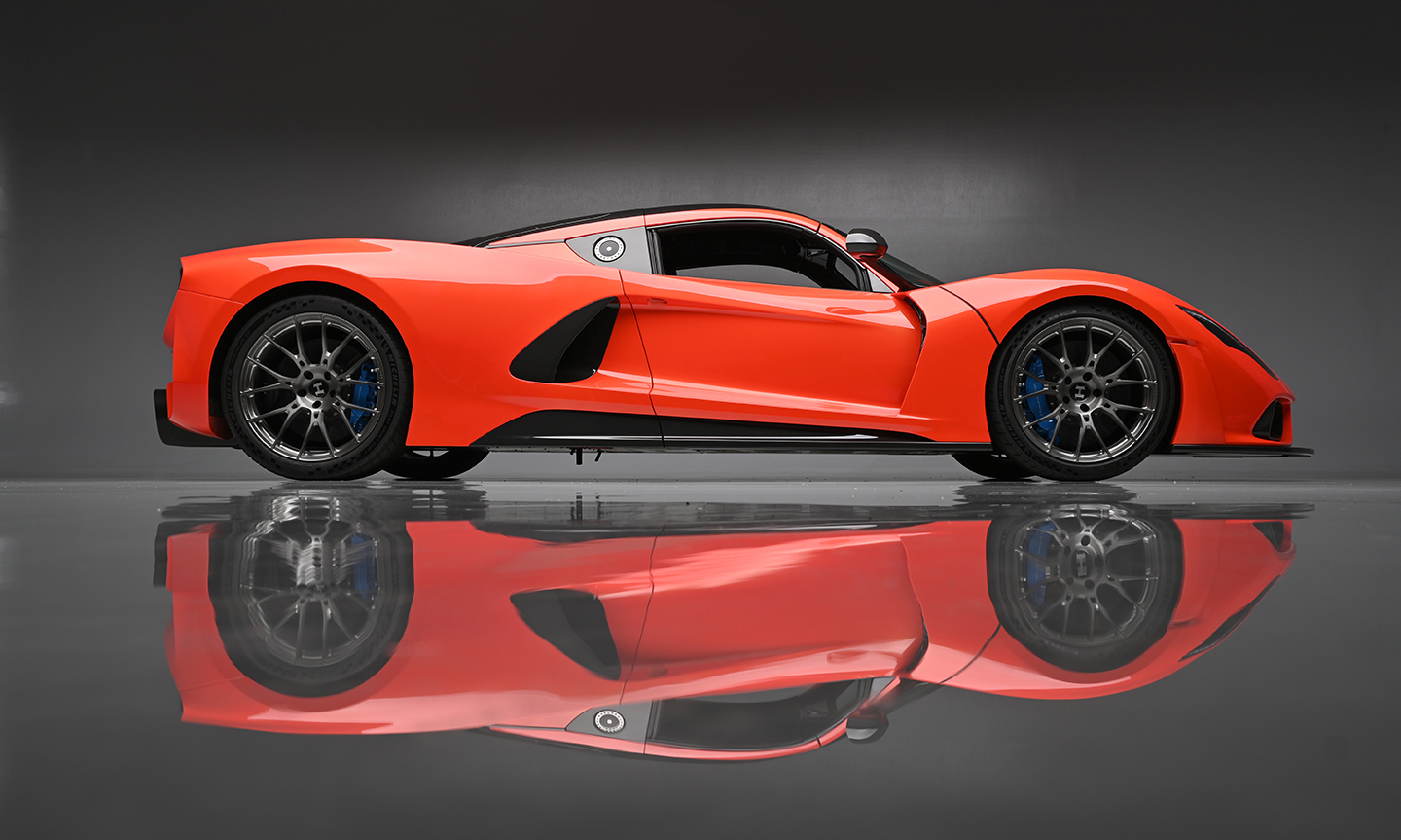 THE 2023 HENNESSEY VENOM F5: A No Reserve Citrus Orange Hypercar ...