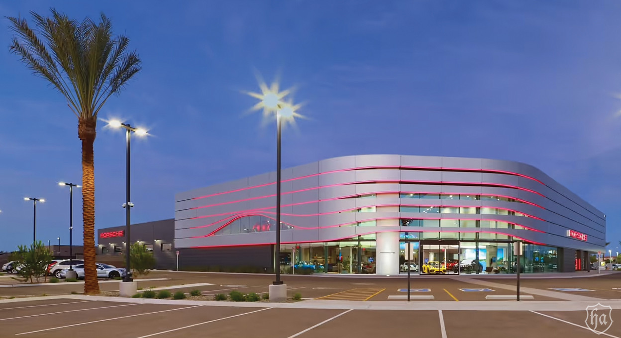 Porsche Arrowhead A New 60 000 Square Foot State Of The Art Dealership
